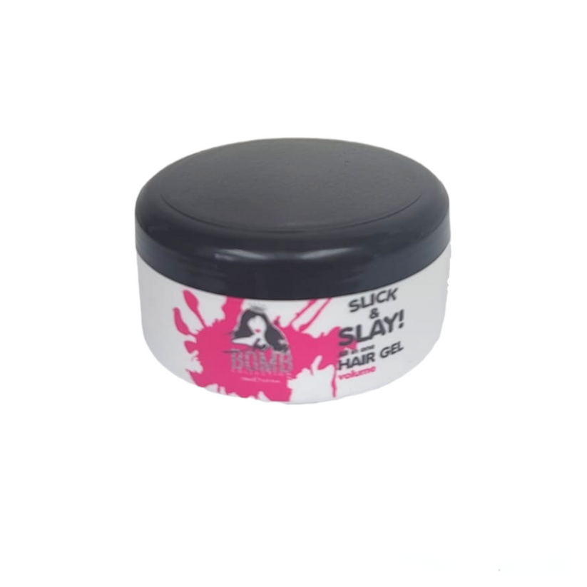1) SLICK AND SLAY GEL 150ml – she is bomb collection